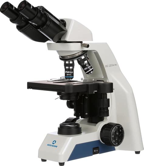 Accu Scope Compound Microscope Exc 120 Binocular Head 40 1000x Magnification