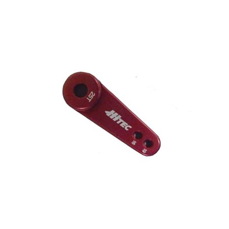 Hitec Aluminium Servo Horn 25T Red Futaba Savox