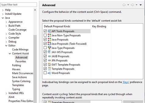 Eclipse Java Auto Complete Changes Exact Matches To Substring Matches
