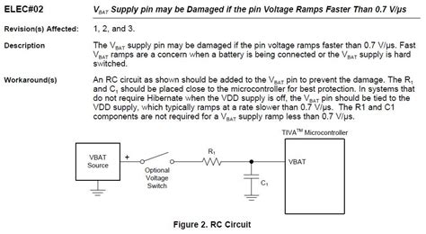 Tm4c129ekcpdt Whats The Relationship Between Vdd And Vbat Arm Based