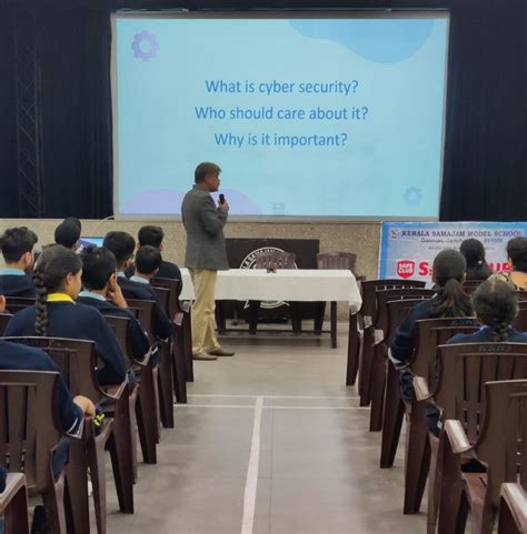 Cybersecurity Awareness Session Kerala Samajam Model School