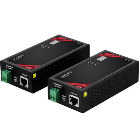 Antaira Lep 301m Kit Extensor Ethernet Industrial Ip30 Extensor Poe