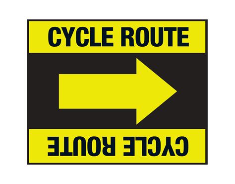 Small ‘car Park Arrow Event Sign Running Imp Running Imp