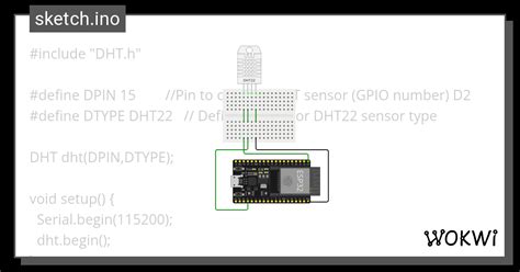 Esp32dth22 Wokwi Esp32 Stm32 Arduino Simulator