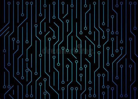 Circuit Board High Tech Technology Background Texture Stock Illustration Illustration Of