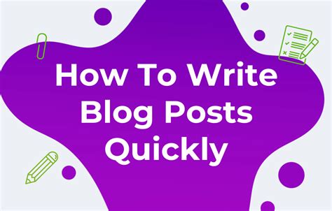 How To Write A Blog Post Quickly The Content Lab