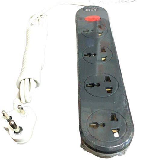 Clon 20a 3 Pin Extension Socket Finishing Type Matte Finish 4 At Rs 210 Piece In Kolkata