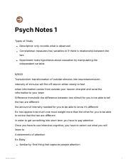 Understanding Memory And Learning Types Of Study And Cognitive Course Hero