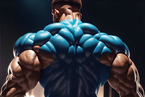 Super Muscular Back 2 Ai By Aiadonisart On Deviantart