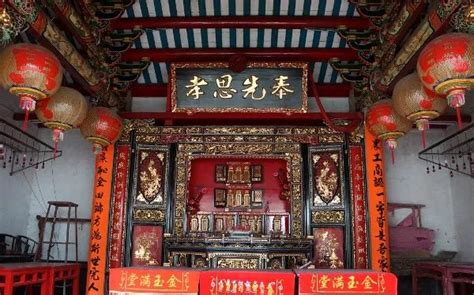 祠堂供桌图片 祠堂图片大片 供桌图片 大山谷图库