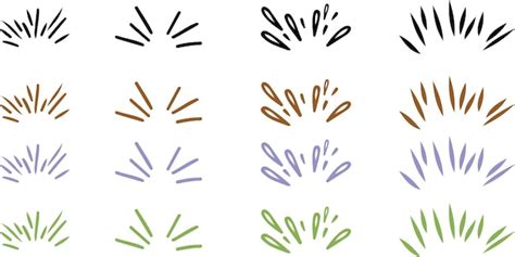 Premium Vector Collection Of Awareness Lines Collection Of Attention Signs Illustration Icon Point