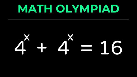Can You Solve This Math Olympiad Question Youtube