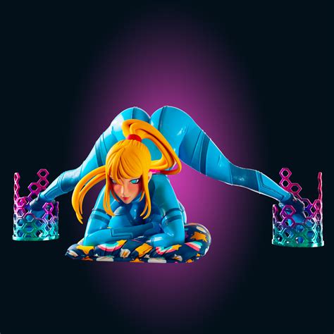 Fichier 3d Samus Aran Jack O Pose Modèle Dimpression 3d ♀️ ・objet