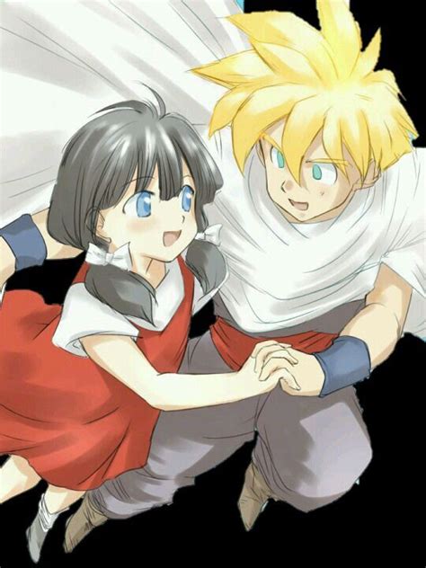 Gohan X Videl Con Imágenes Personajes De Dragon Ball Dragon Ball