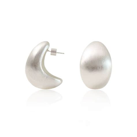 Patricia Aretes Con Textura De Cepillado Liulis