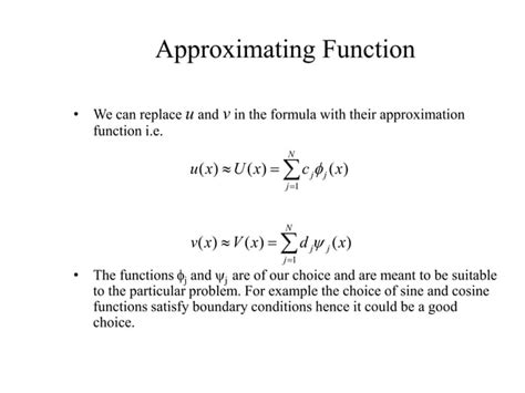 3 Weighted Residual Methods 1pptx Physics Science