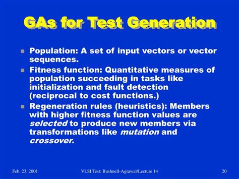 Ppt Lecture 14 Sequential Circuit Atpg Simulation Based Methods Powerpoint Presentation Id
