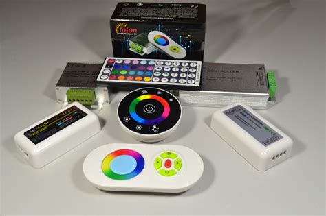Контроллеры для светодиодных лент: контроллеры для RGB-лент с пультом ...