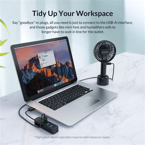 ORICO 4 Port Type C 3 0 HUB With Type C Power Port TWC3 4A ORICO HK