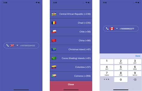 React Native International Mobile Phone Input Rreactnative