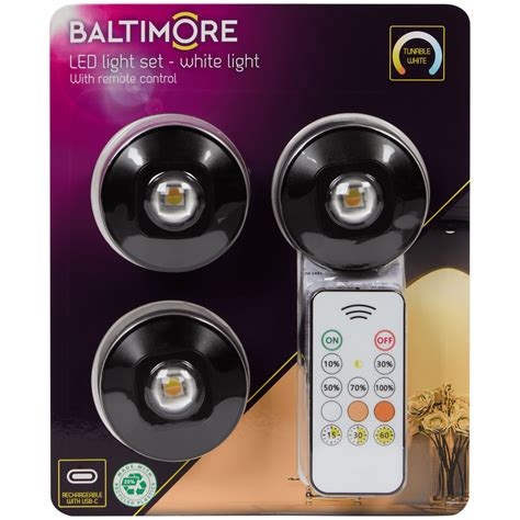 Lámparas Led Recargables Baltimore Action Es