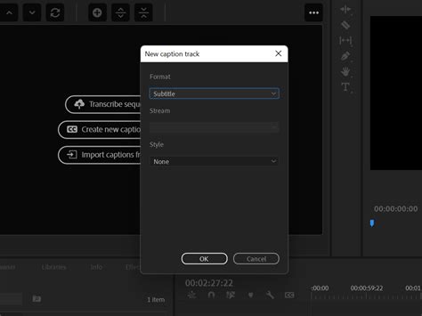 How To Create Speech To Text And Manual Captions In Premiere Pro