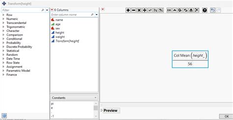 make calculation show on table summary jmp user community