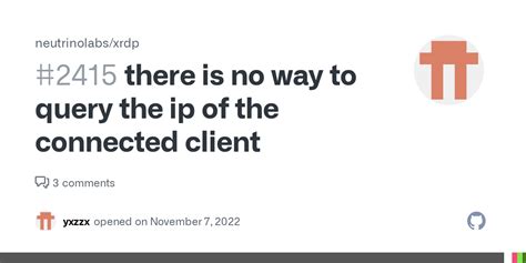 There Is No Way To Query The Ip Of The Connected Client · Issue 2415