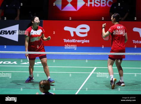 Tokyo Japan 28th Aug 2022 Kim So Yeong And Kong Hee Yong Kor