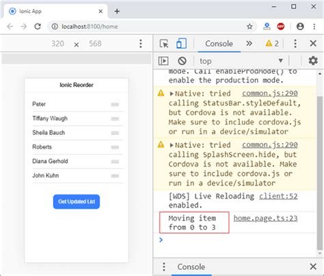 Ionic Reorder Tpoint Tech