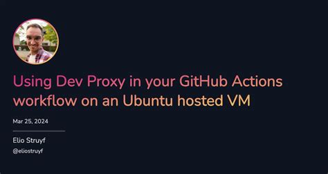 Vincent Biret On Linkedin Using Dev Proxy In Your Github Actions