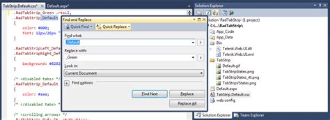 Telerik Web Forms Tab Strip Appearance And Styling Tutorial Creating A Custom Skin Using Sprite