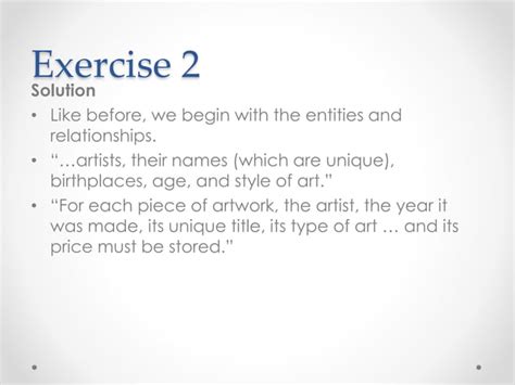 Erd Practice Exercises PPTX