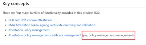 azure attestation readme issues · issue 20745 · azure azure sdk for