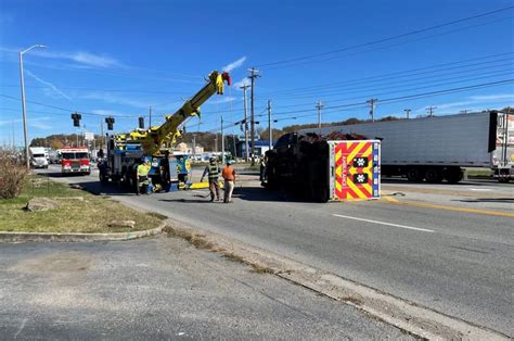Ambulance Overturns During Crash In Henderson