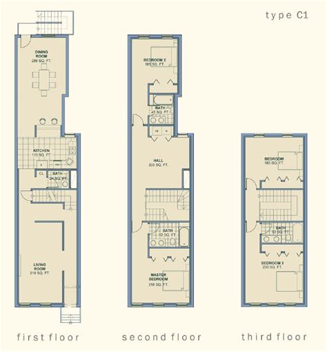 Explore Modern Row House Plans Contemporary Living At Its Best