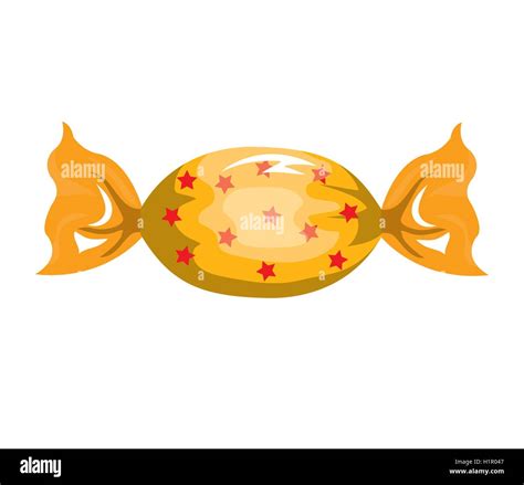 Sweet Candi Yellow Design Isolated Stock Vector Image Art Alamy