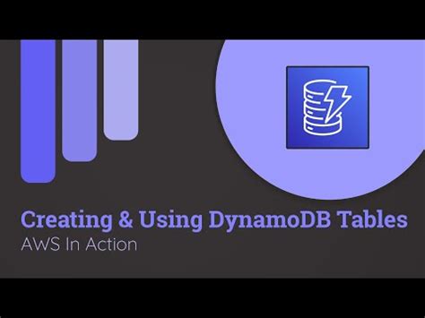 Creating Configuring DynamoDB Tables AWS In Action YouTube