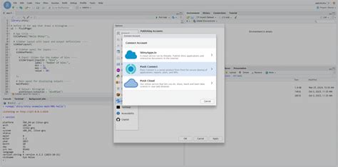 How To Publish A Shiny App In Rstudio Connect Icto Faq