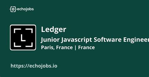 Ledger Is Hiring Javascript Software Engineer Live Hub Paris