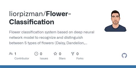 Github Liorpizmanflower Classification Flower Classification System Based On Deep Neural