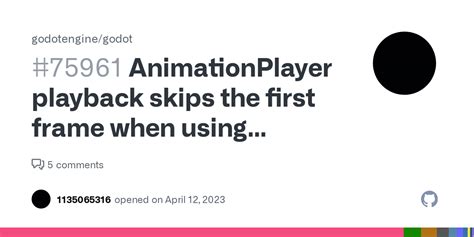 Animationplayer Playback Skips The First Frame When Using Discrete