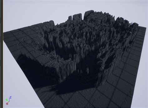 ue4 从灰度图生成地形 ue4导入地形灰度图做地形 csdn博客