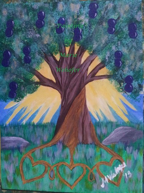 Tree Of Life Painting By Art By Marie W