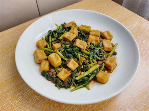Adobong Kangkong With Tofu Recipe The Odehlicious