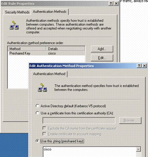 Configure Radius Ipsec Security For Wlcs And Microsoft Windows 2003 Ias Server Cisco