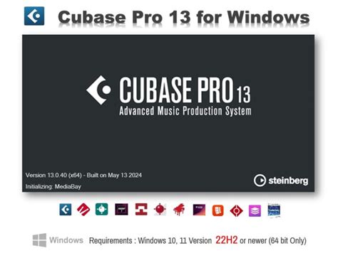 Cubase Pro 13 พรอมปลกอน สำหรบ Windows โปรแกรมทำเพลง แตงเสยง มกซเสยง Lazada co th