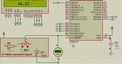 Sy Hs 220 Humidity Sensor Interfacing With Avr Atmega 81632 ~ Elecdude