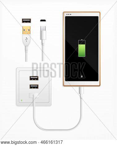 Usbport Plug Charge Vector Photo Free Trial Bigstock