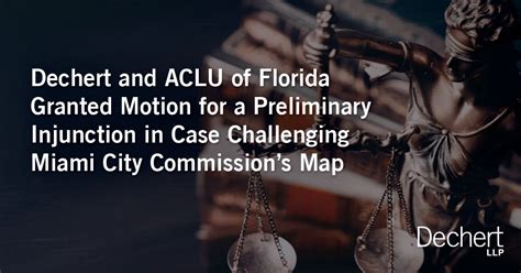 Dechert Llp On Linkedin Us District Court Grants Dechert And Aclu Of